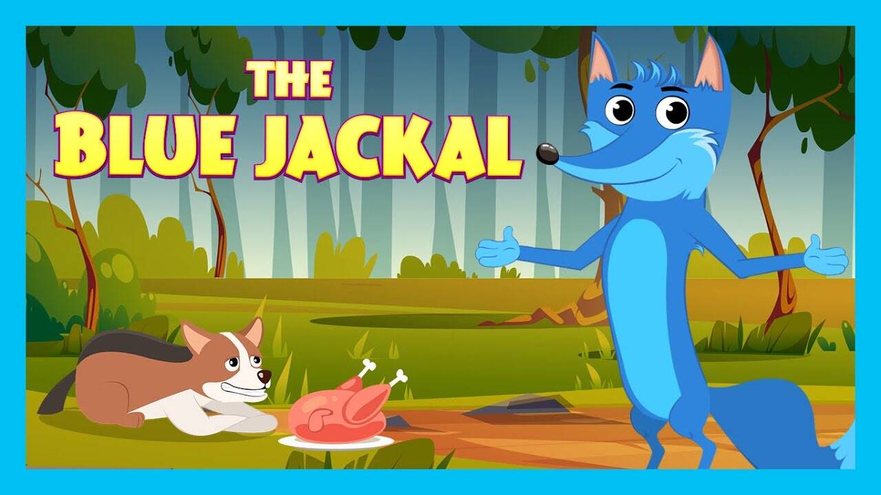 Watch Latest Kids English Nursery Story 'The Blue Jackal' For Kids ...
