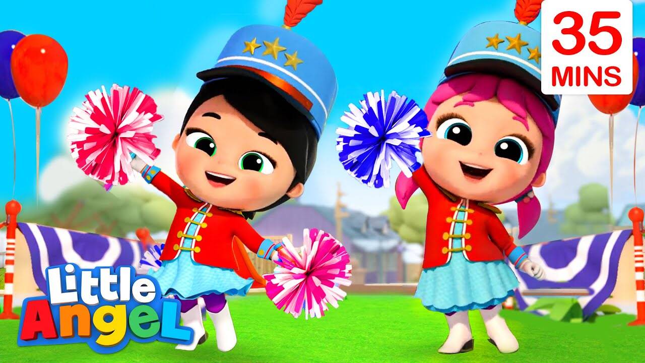 English Nursery Rhymes: Kids Video Song in English 'My First Parade'