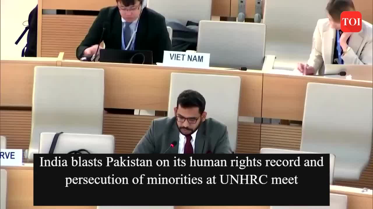 Pakistan India Slams Pakistan On Persecution Of Minorities At Unhrc Review