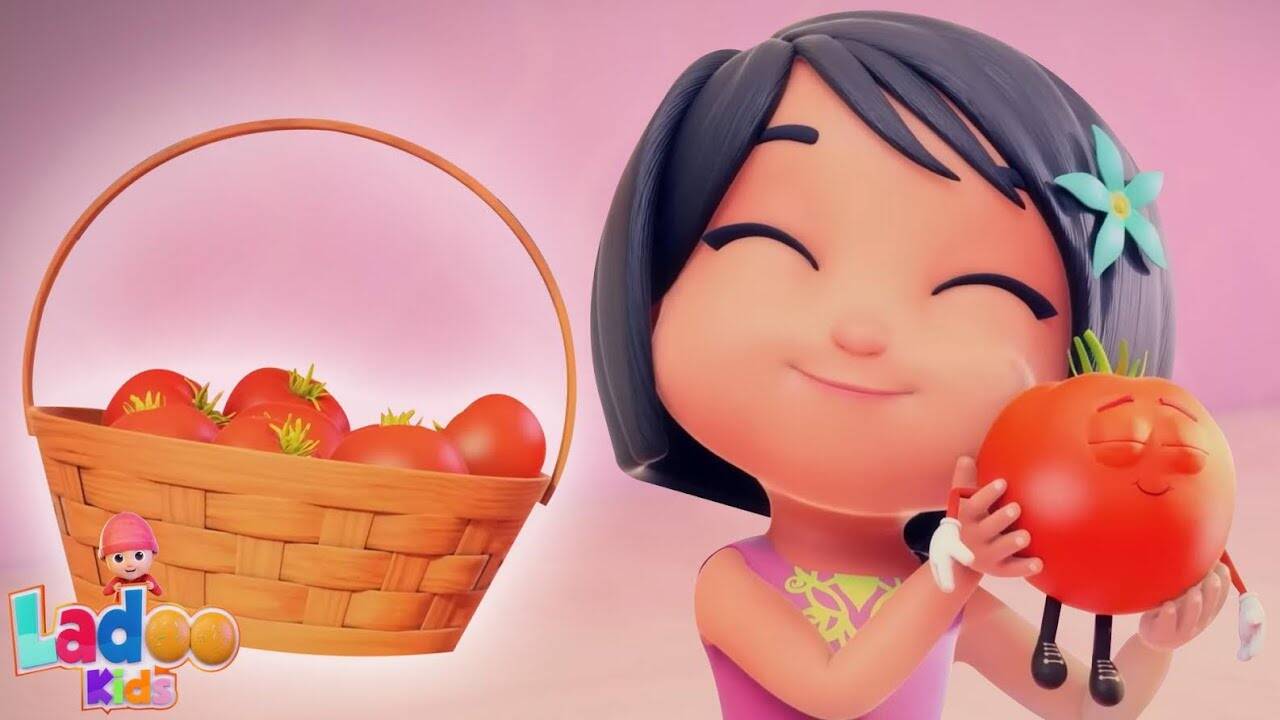 laal tamatar: Watch The Popular Children Hindi Nursery Rhyme 'Laal ...