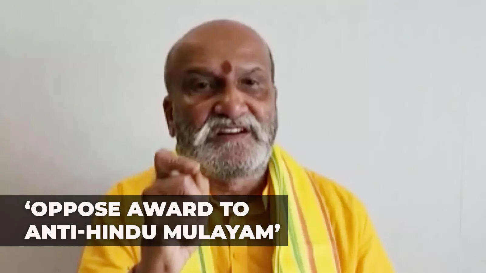 pramod muthalik: Padma Vibhushan to anti-Hindu Mulayam Singh, a black ...