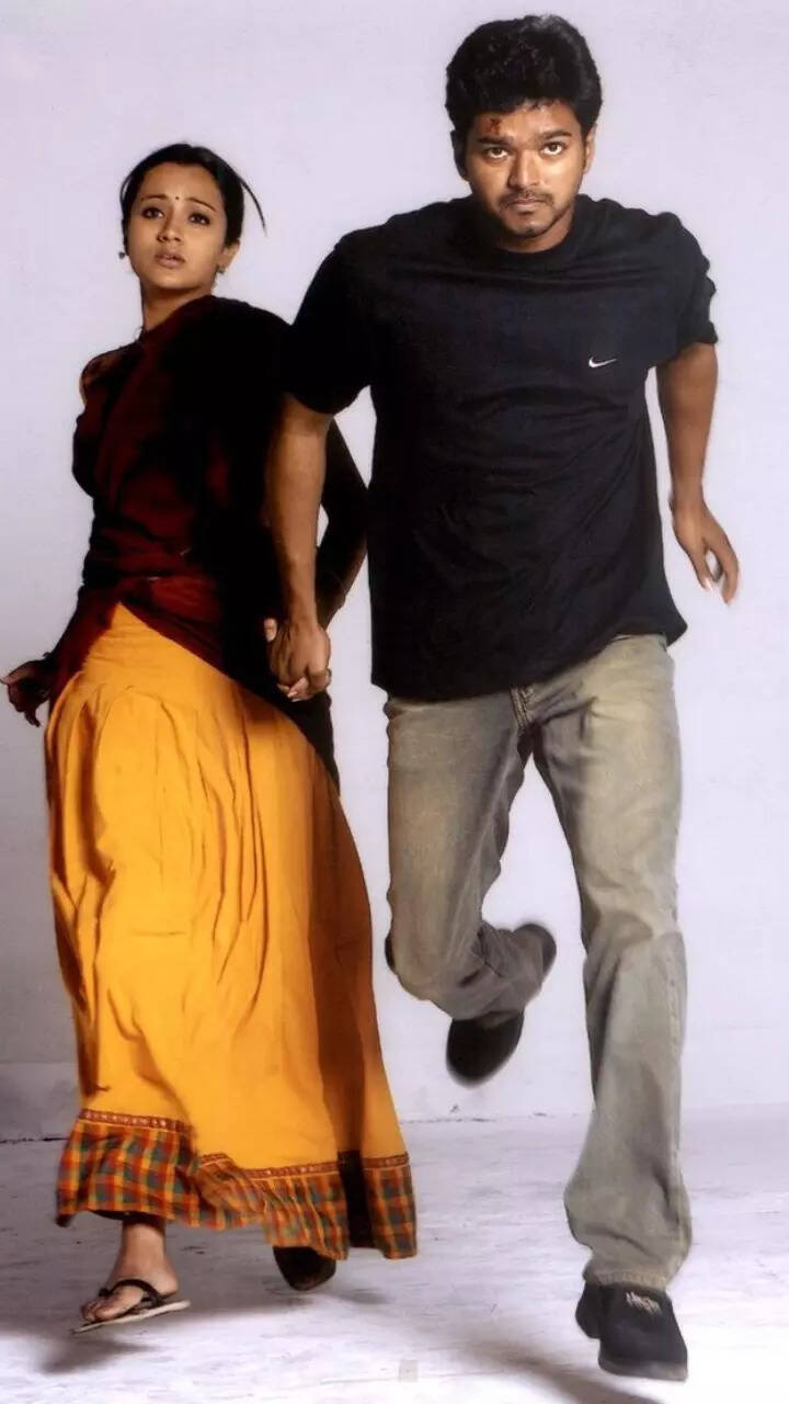 Vijay With Trisha In Gilli