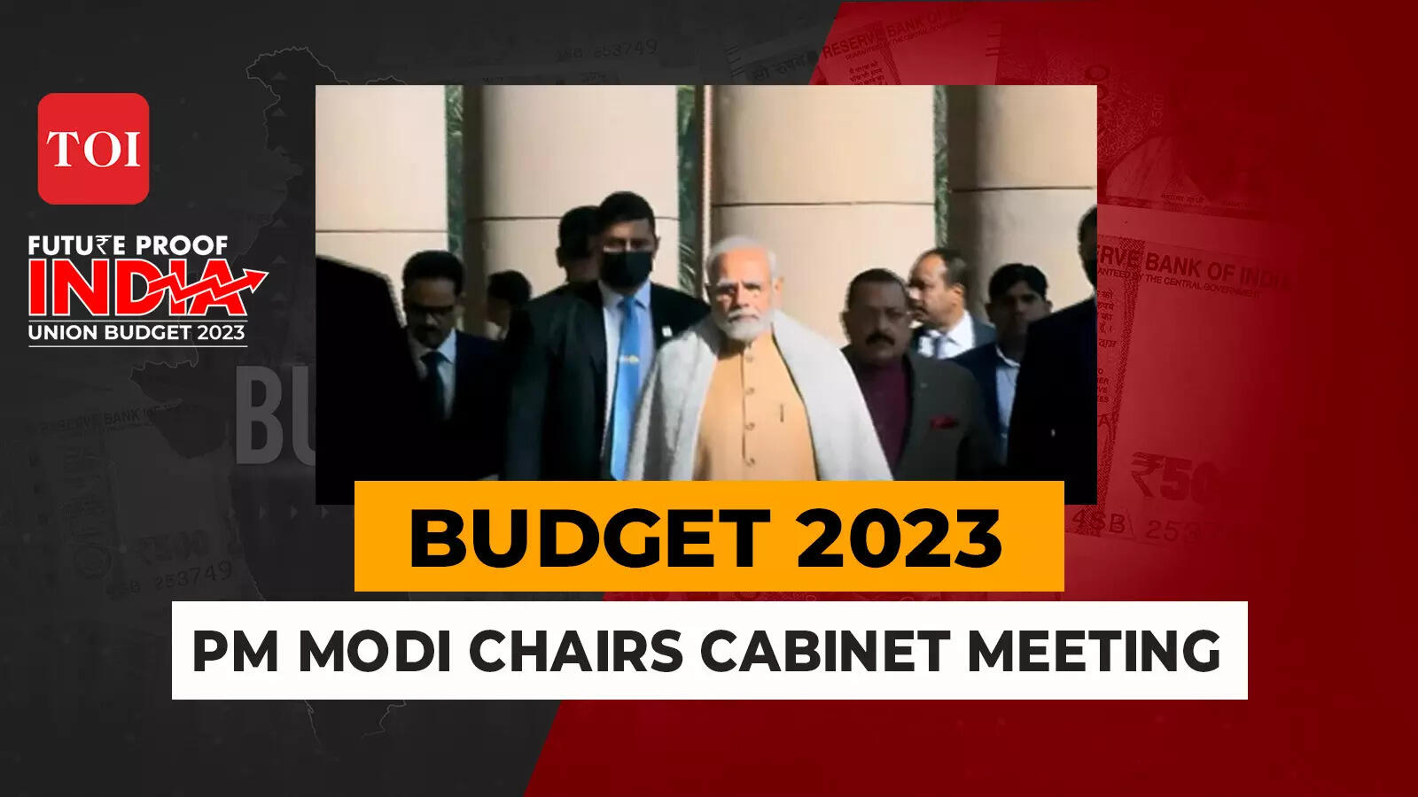 Ahead of budget, PM Narendra Modi chairs cabinet meeting at Parliament