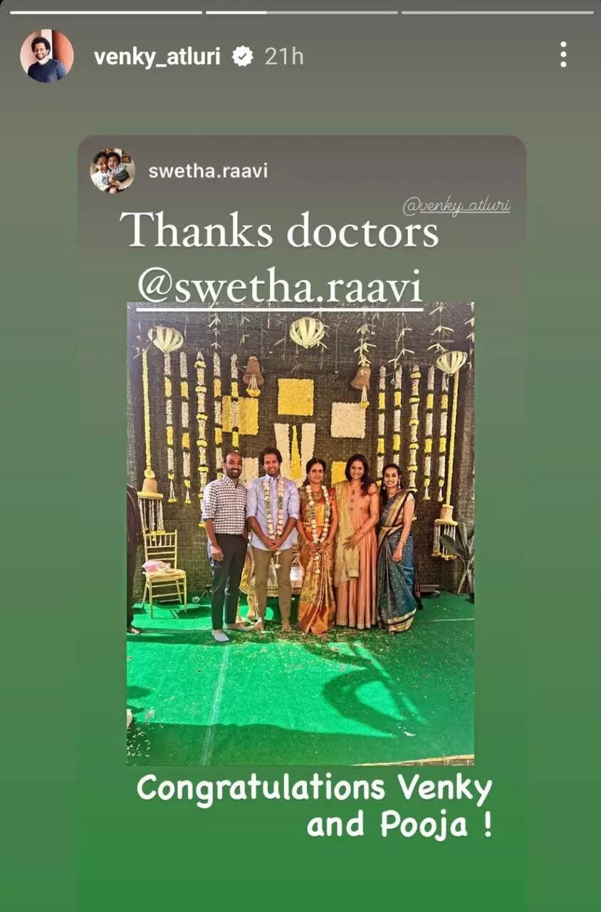 Director Venky Atluri enters wedlock; Nithiin, Keerthy Suresh ...