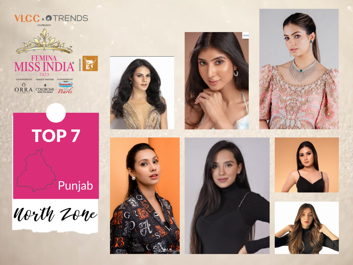 Introducing Femina Miss India 2023 North Zone Finalists