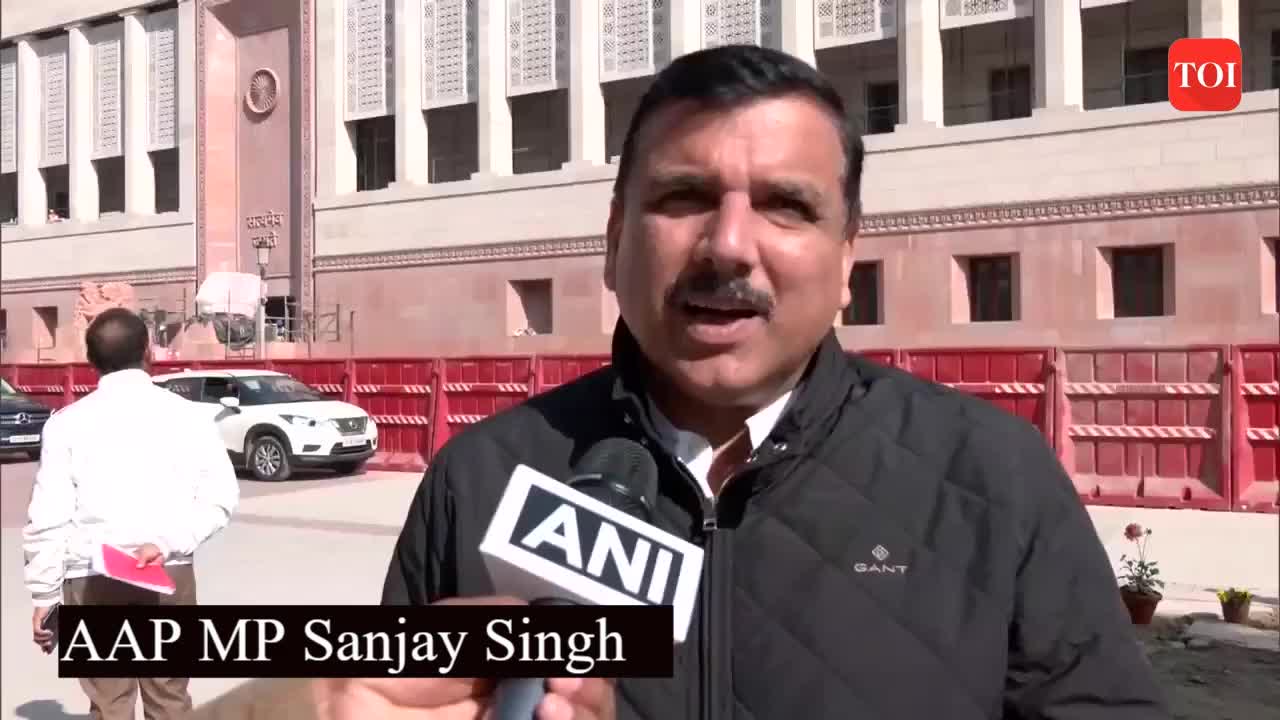 AAP MP Sanjay Singh on demanding Parliament debate on Adani