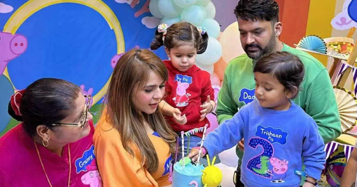 Kapil Sharma Family Photos: Kapil Sharma, wife Ginni celebrate son ...
