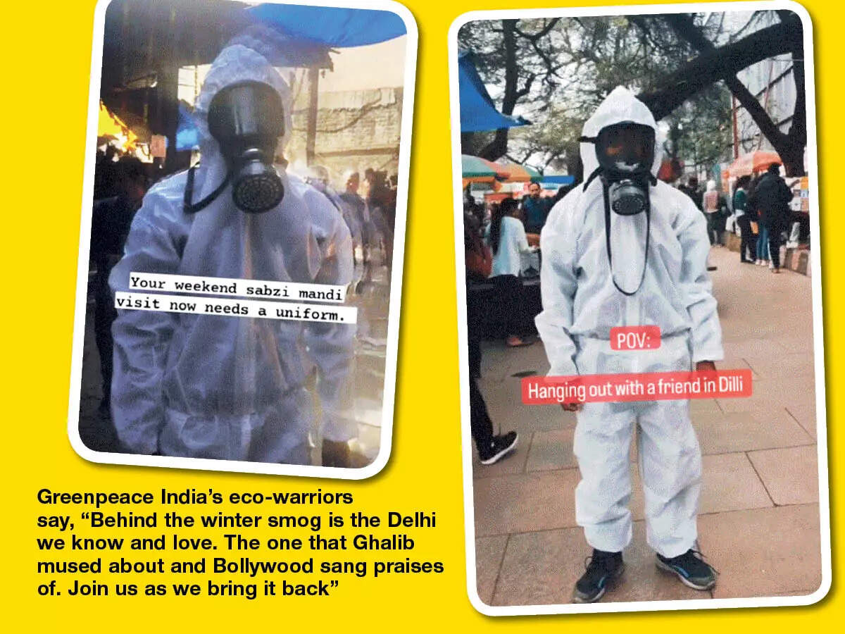 ‘Want to see the Delhi hidden behind the smog’: Eco-warriors demand air ...
