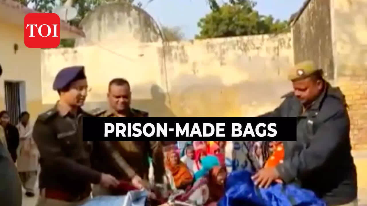 Women prisoners produce fashionable designer bags inside jail in Etah