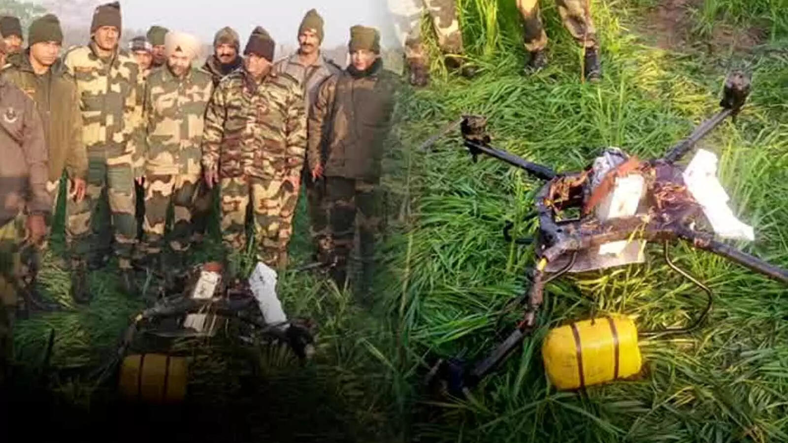 Pakistan’s drug-smuggling drone shot down by alert forces in Amritsar
