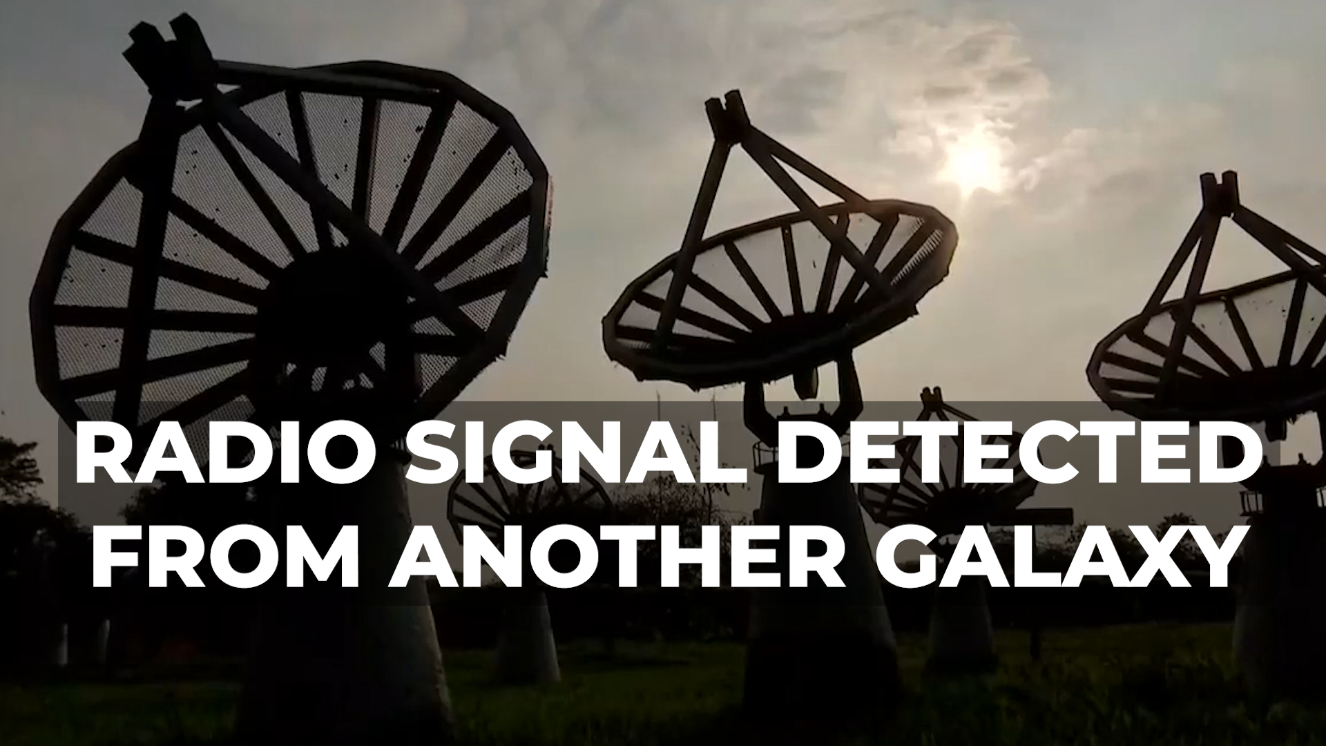 Astronomers detect radio signal from atomic hydrogen in distant galaxy Astronomers detect radio signal from atomic hydrogen in distant galaxy