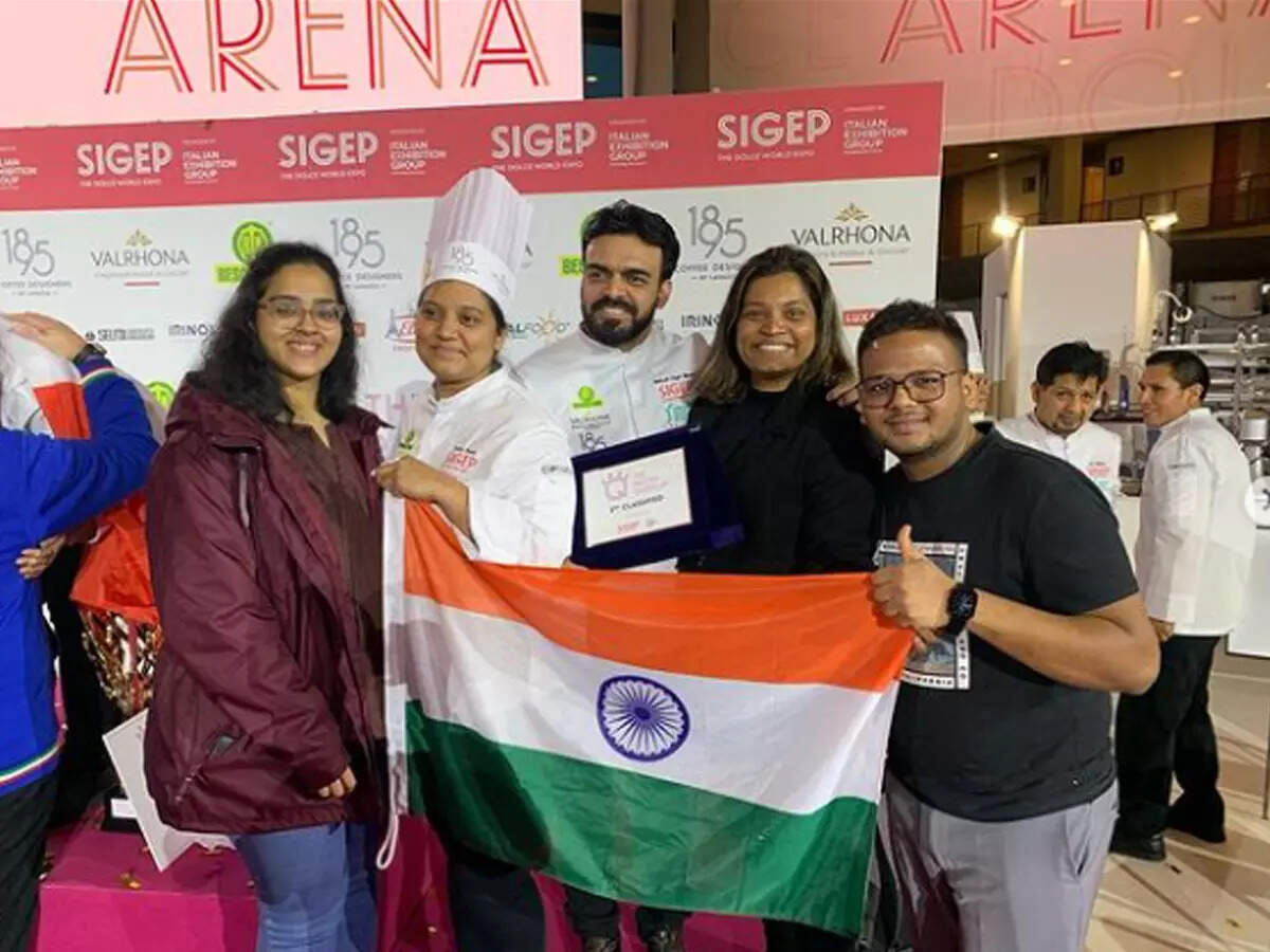 Indian pastry chef secures its place in the top 3 in the World Pastry ...