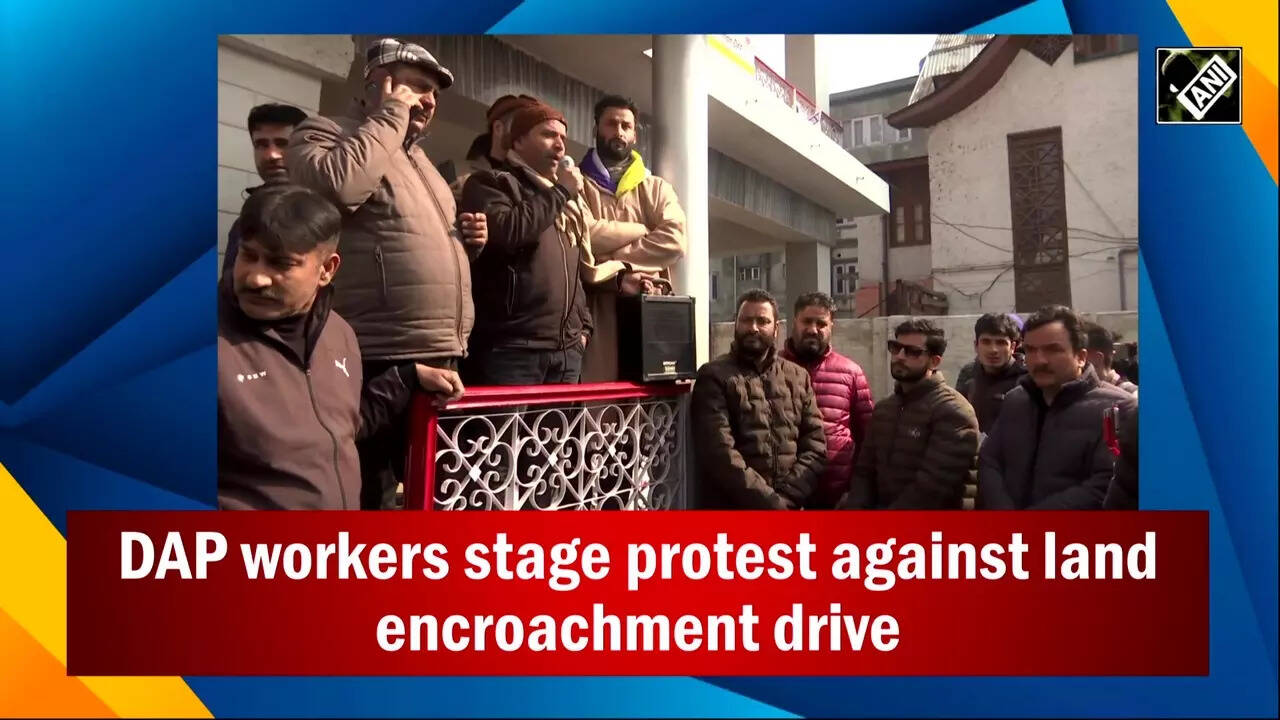 DAP workers stage protest against land encroachment drive