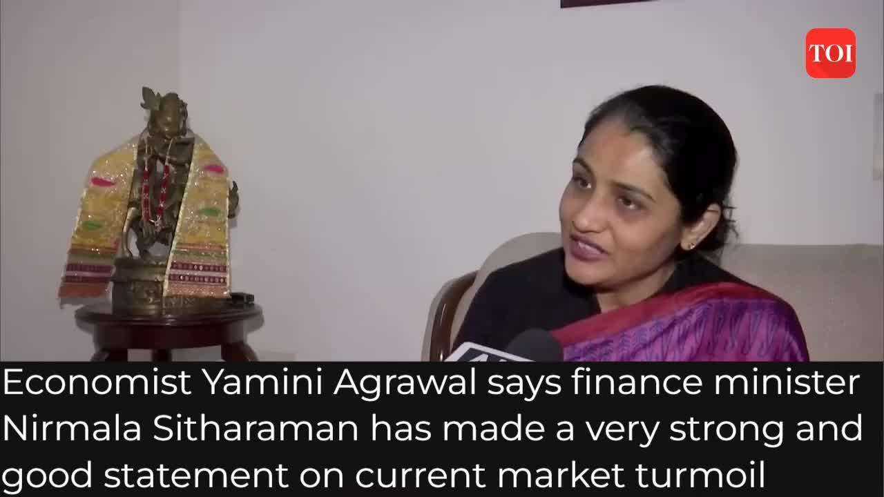 Economist Yamini Agrawal says finance minister has made a strong and ...