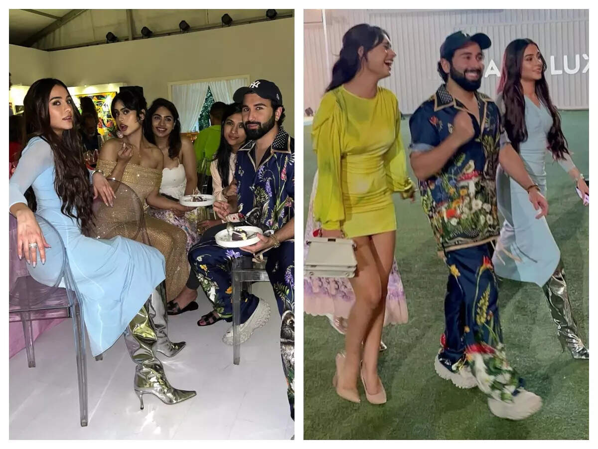 Nysa Devgan parties with Orhan Awatramani and friends in latest photos ...