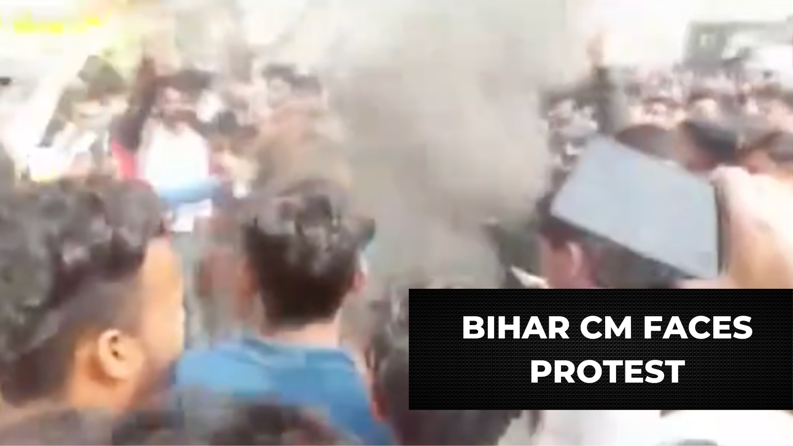 Katihar Angry Villagers Protest Raise Slogans Against Bihar Cm Nitish Kumar During ‘samadhan