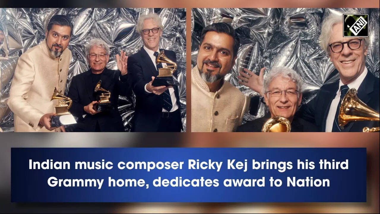 ricky: Indian music composer Ricky Kej brings his third Grammy home ...