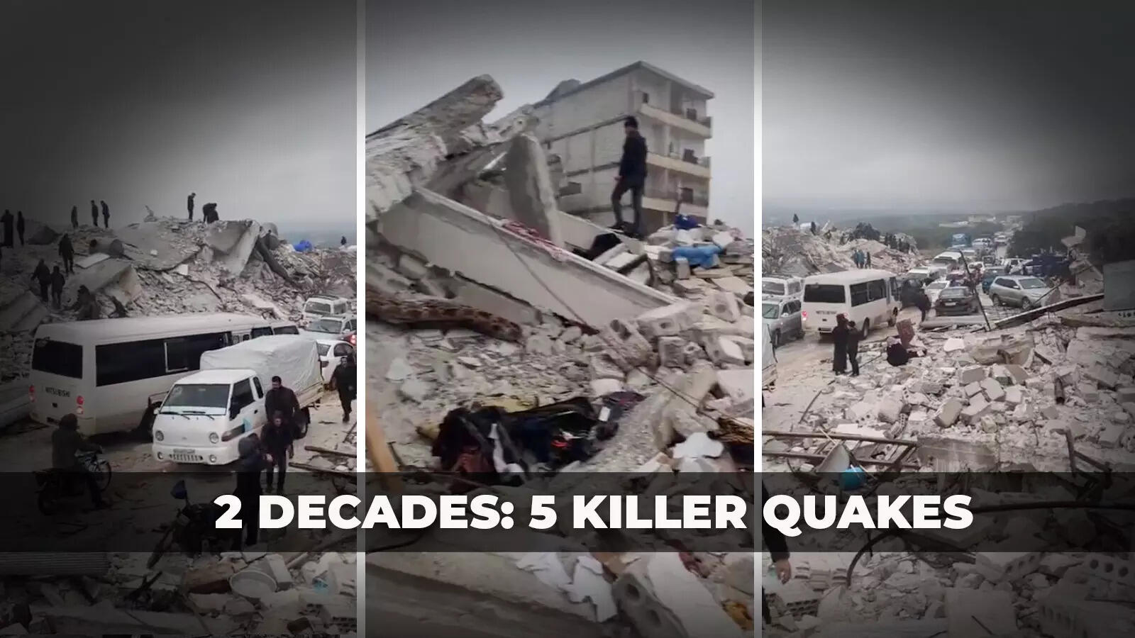 5 most devastating earthquakes of the last two decades