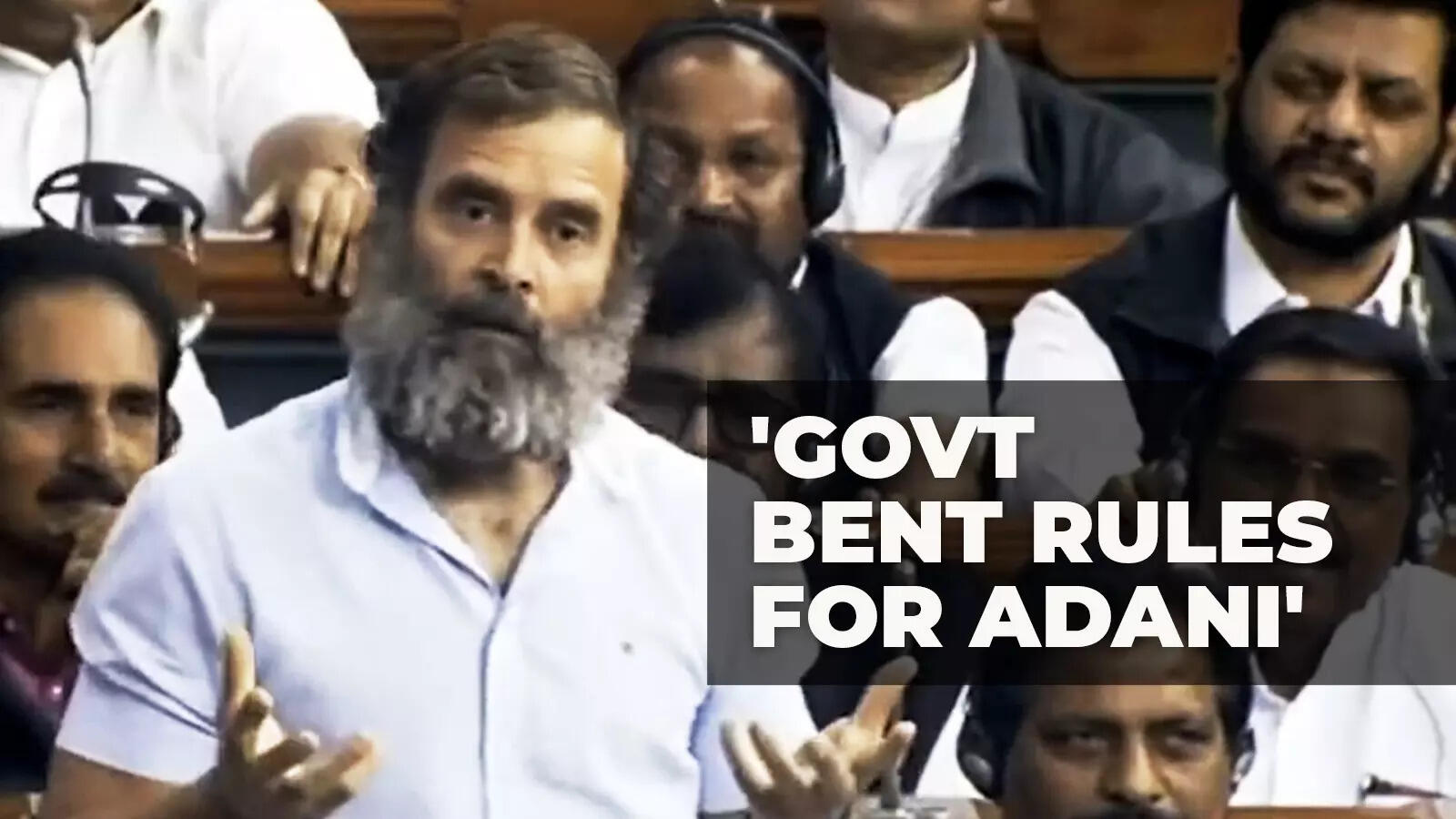 5 times when Rahul Gandhi brought up Adani’s name to target PM Modi in his speech