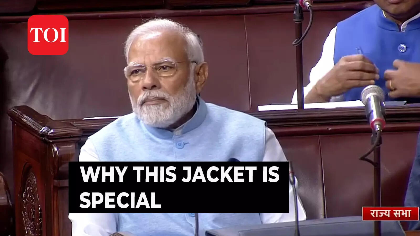 Watch: PM Modi wears jacket made by recycling plastic bottles