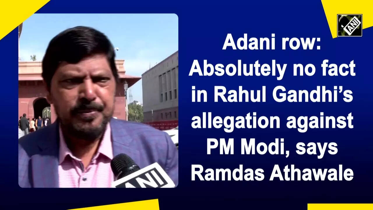 adani: Adani row: Absolutely no fact in Rahul Gandhi’s allegation ...