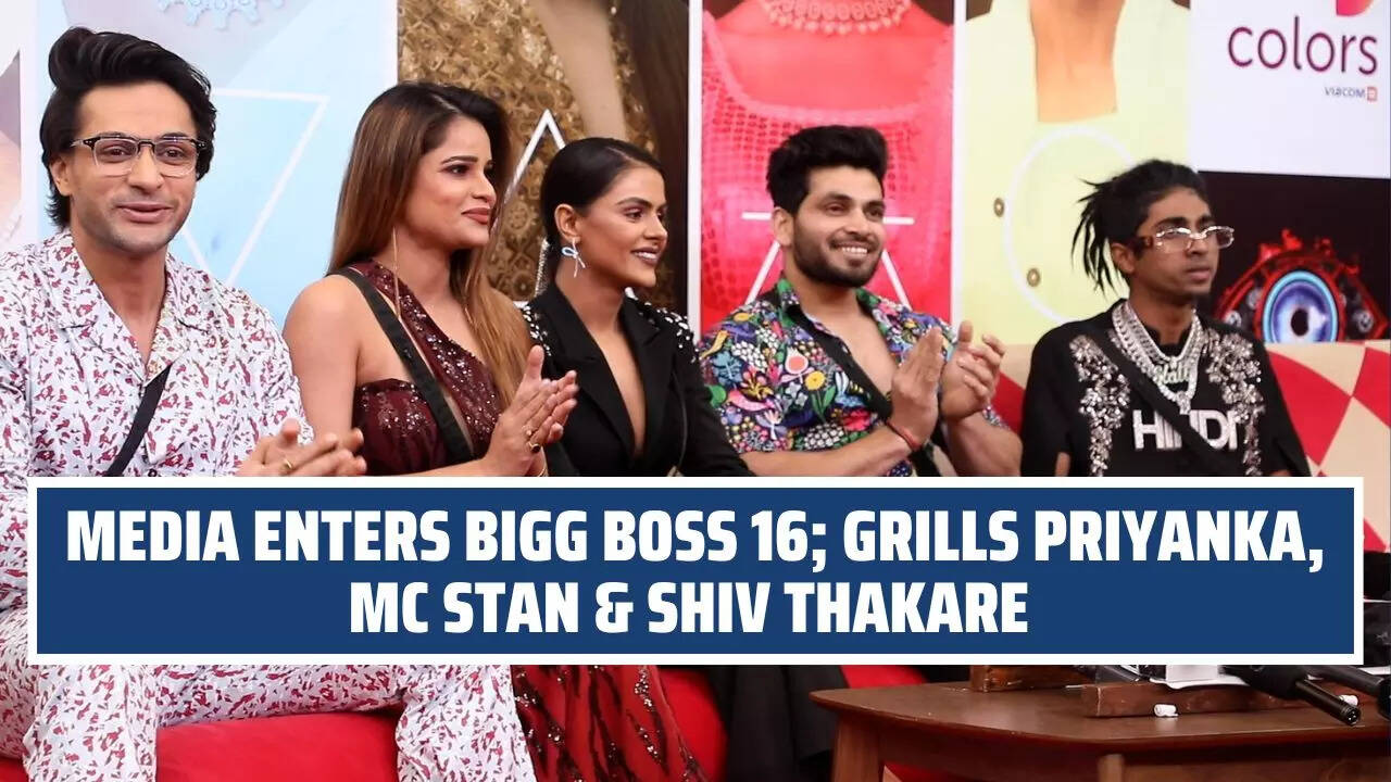 Bigg Boss 16: Priyanka Chahar Choudhary, Shiv Thakare and MC Stan ...