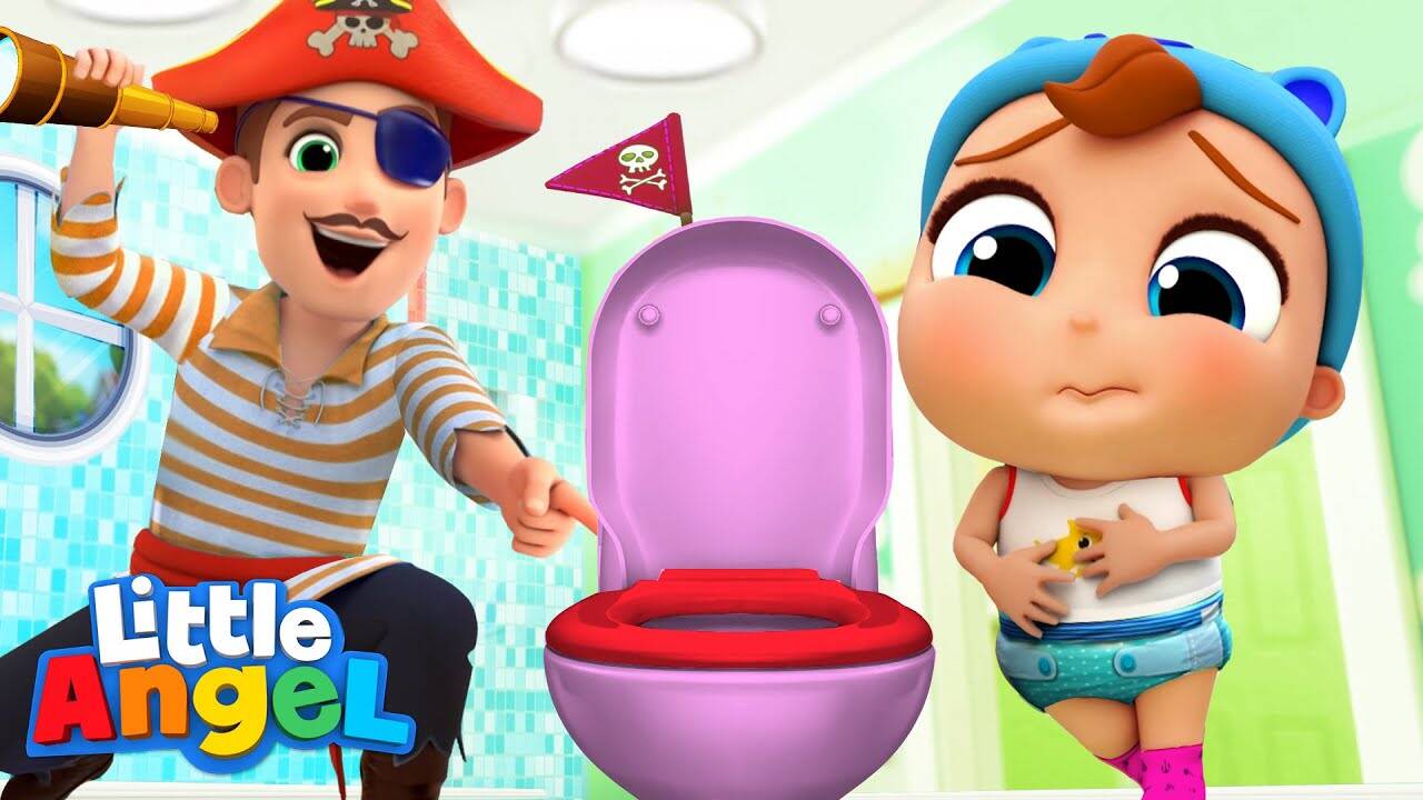Nursery Rhymes in English: Children Video Song in English 'Potty - Time ...