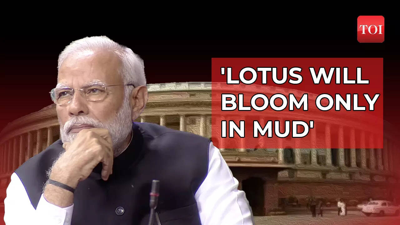 PM Narendra Modi to Opposition MPs: 'The more you throw 'keechad', the ...