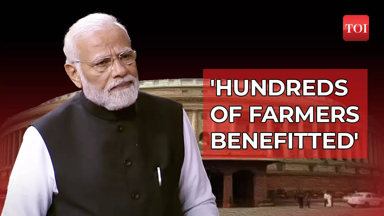 Small farmers were benefitted by PM Kisan Samman Nidhi, we provided ...
