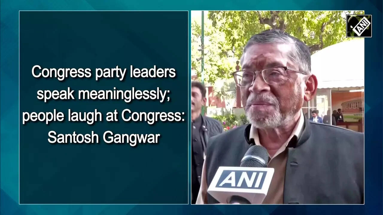 Congress party leaders speak meaninglessly; people laugh at Congress ...