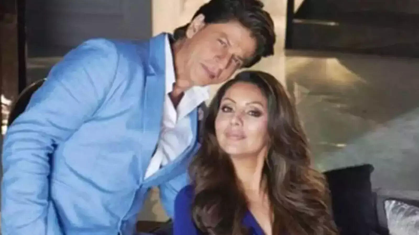 This old video of Shah Rukh Khan having a silly fight with wife Gauri ...