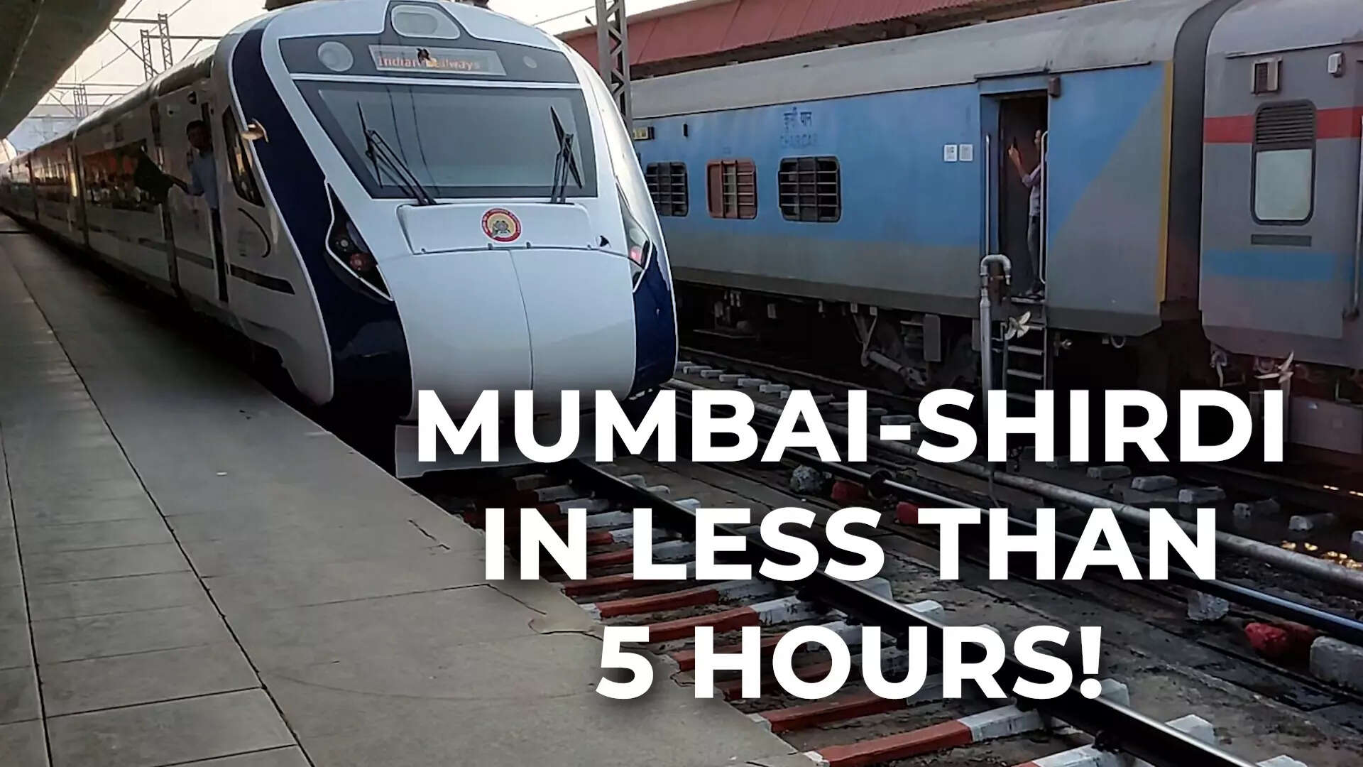Watch: What the newest Vande Bharat train to Shirdi looks like