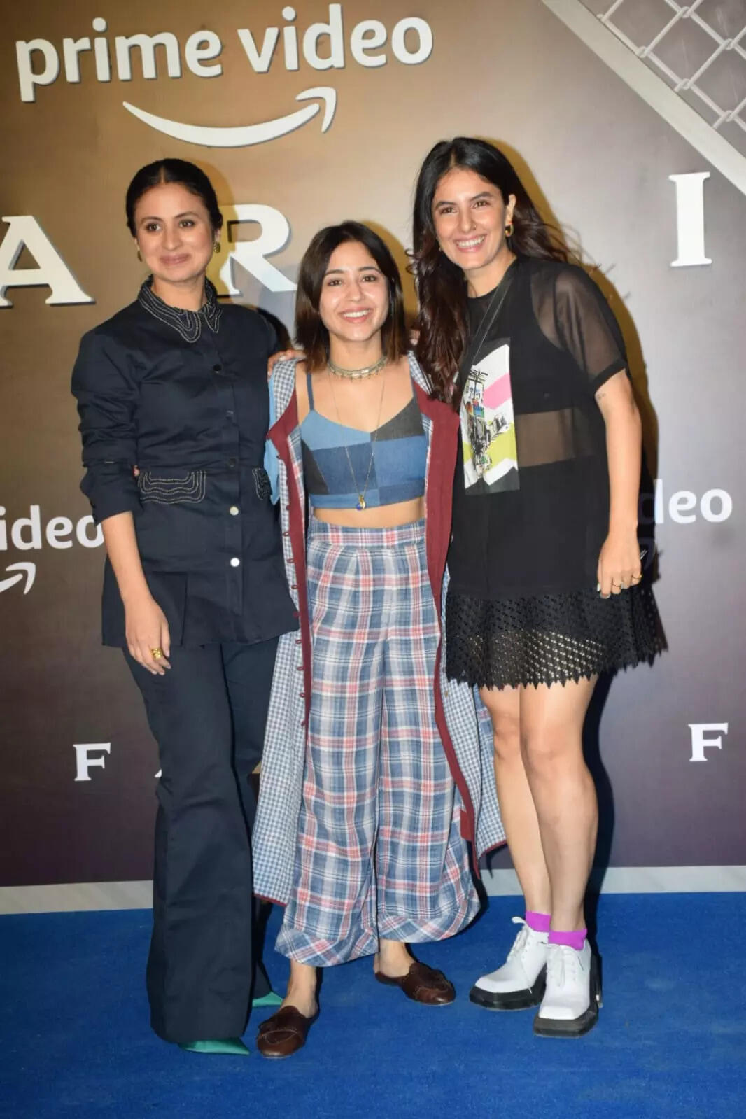 Farzi screening: Shahid Kapoor, family members along with Saba Azad ...