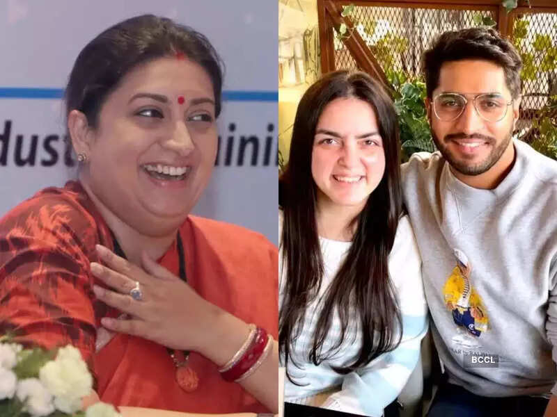 Who is Smriti Irani's daughter who just got married? - Times of India