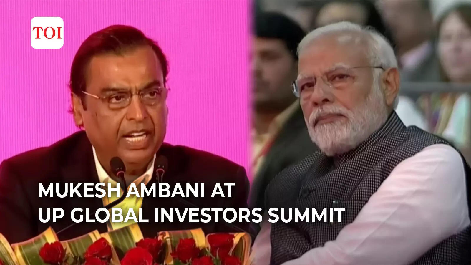 mukesh ambani: UP Global Investors Summit 2023: Mukesh Ambani says a bold new India is taking shape