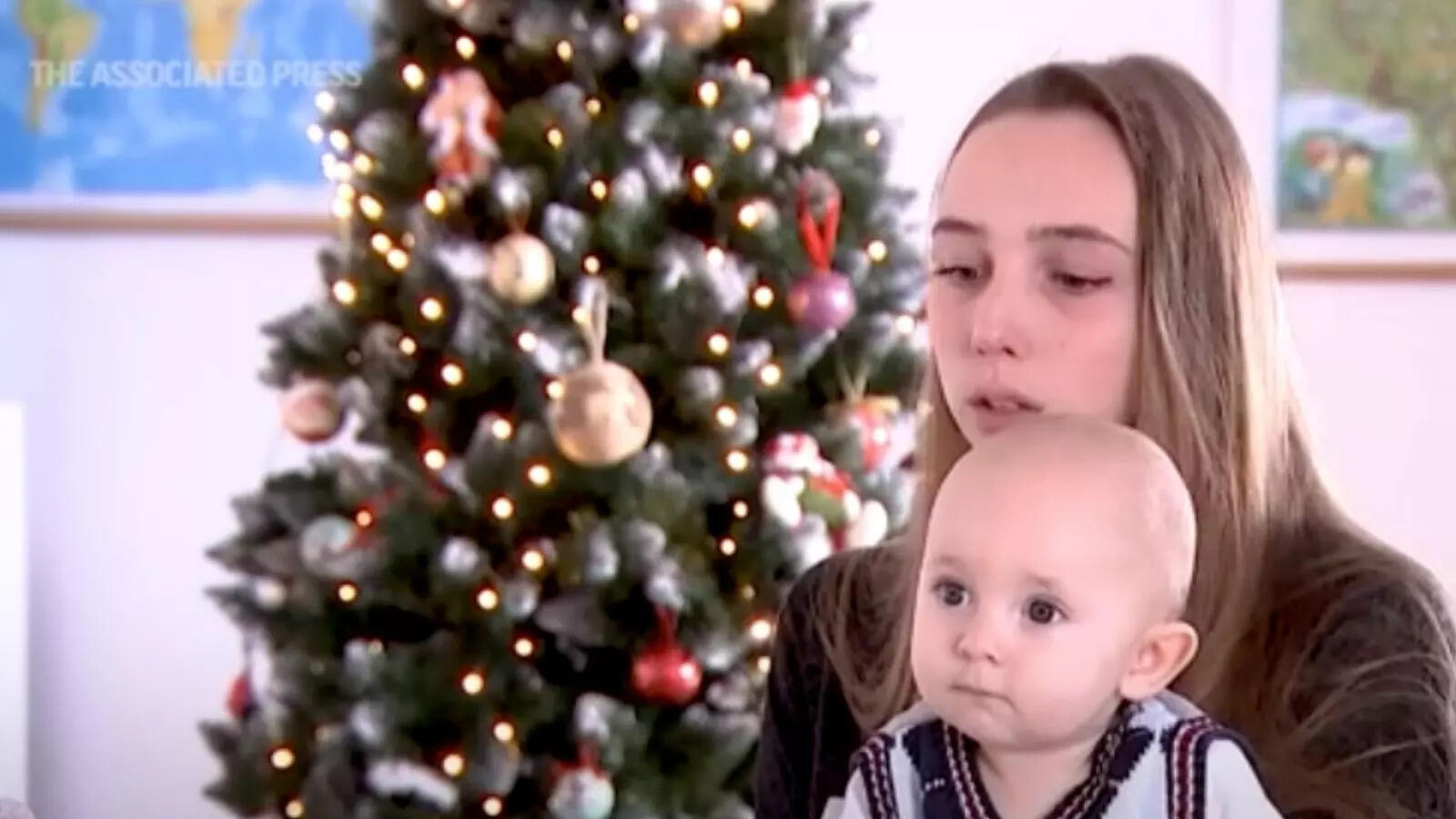 Eight-month-old Ukrainian refugee baby yet to meet his father