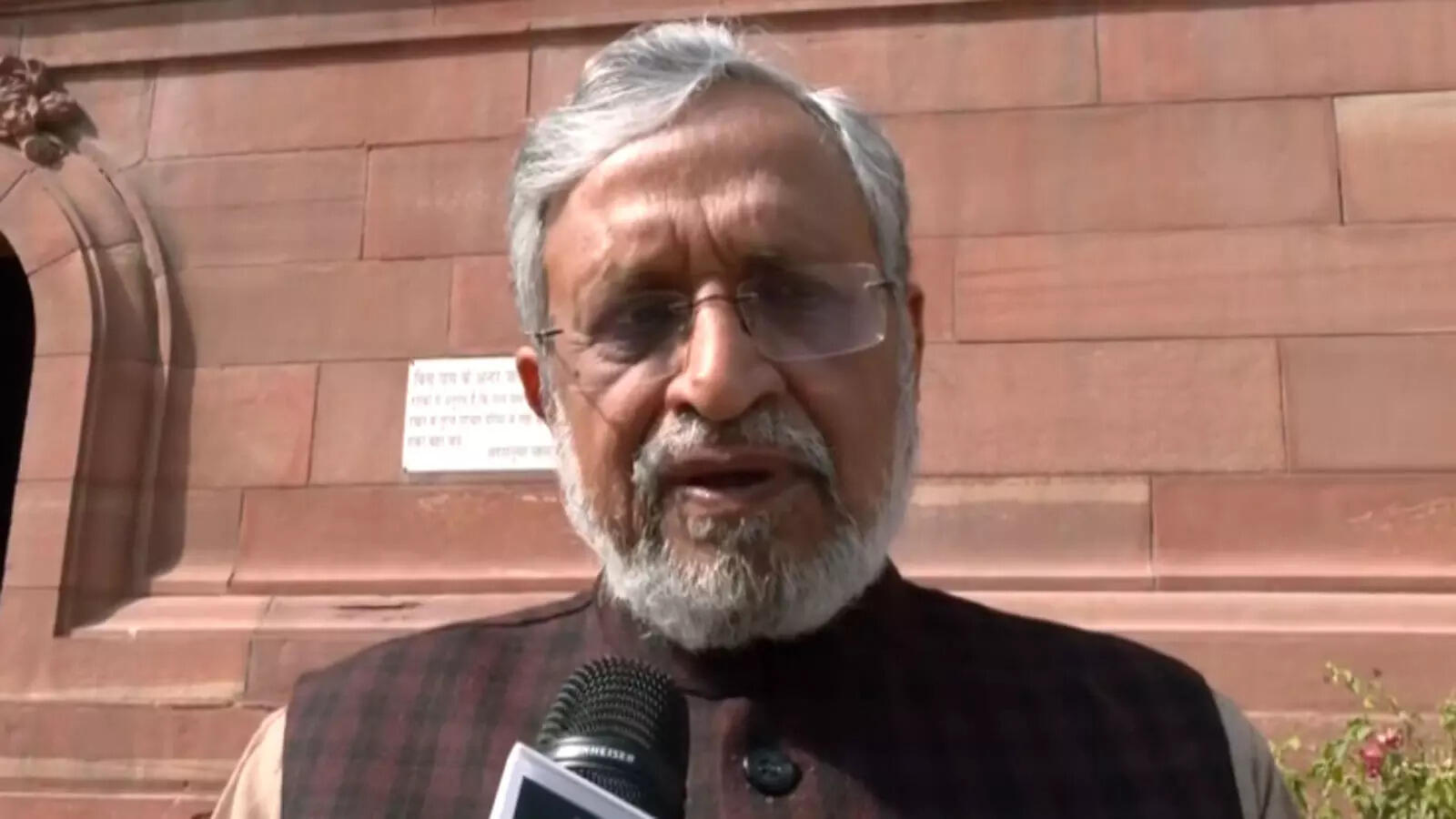 We will not allow LoP to speak after hindrances during PM’s speech: Sushil Modi
