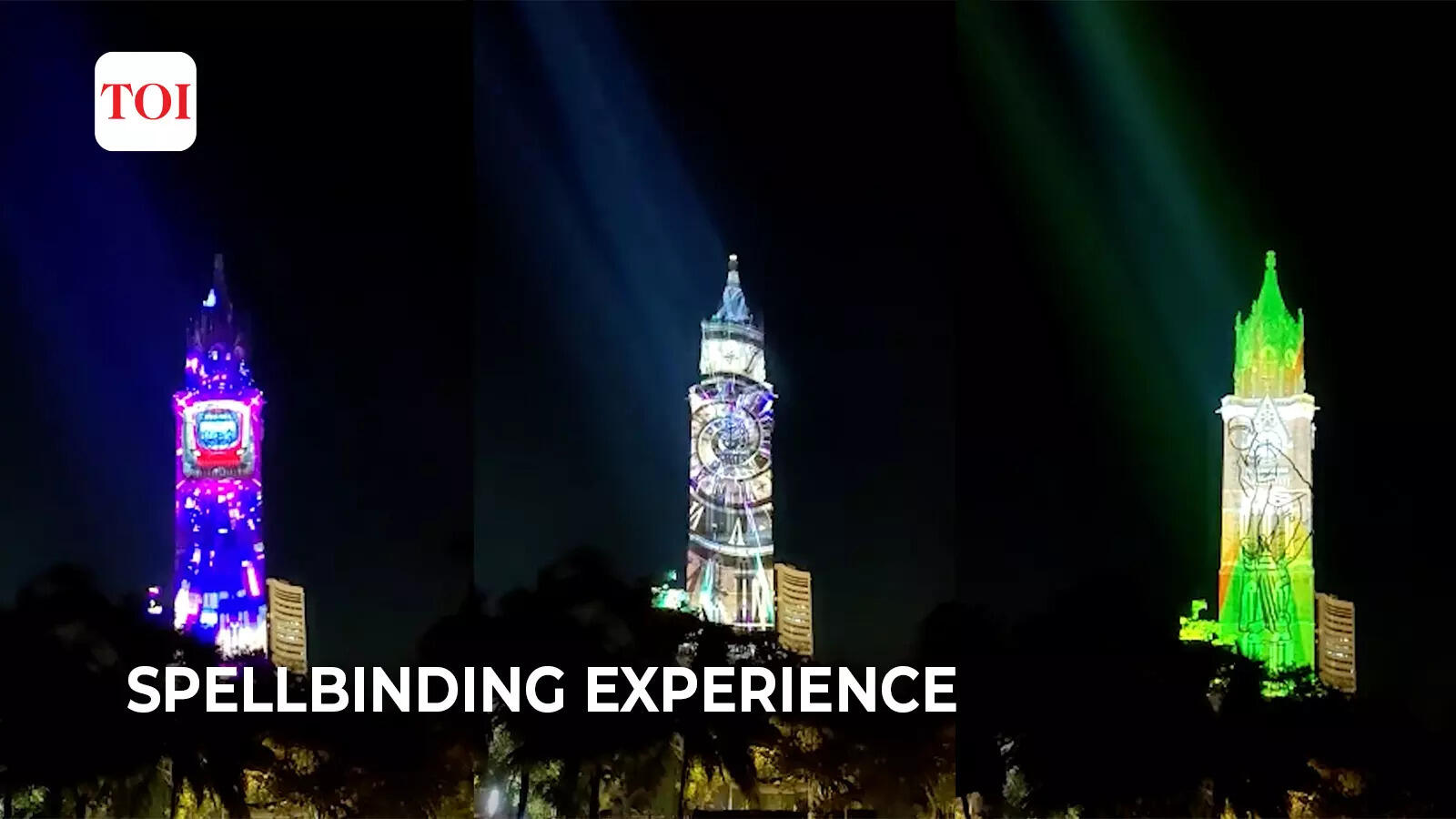 People witness first-of-its kind projection mapping experience on ...