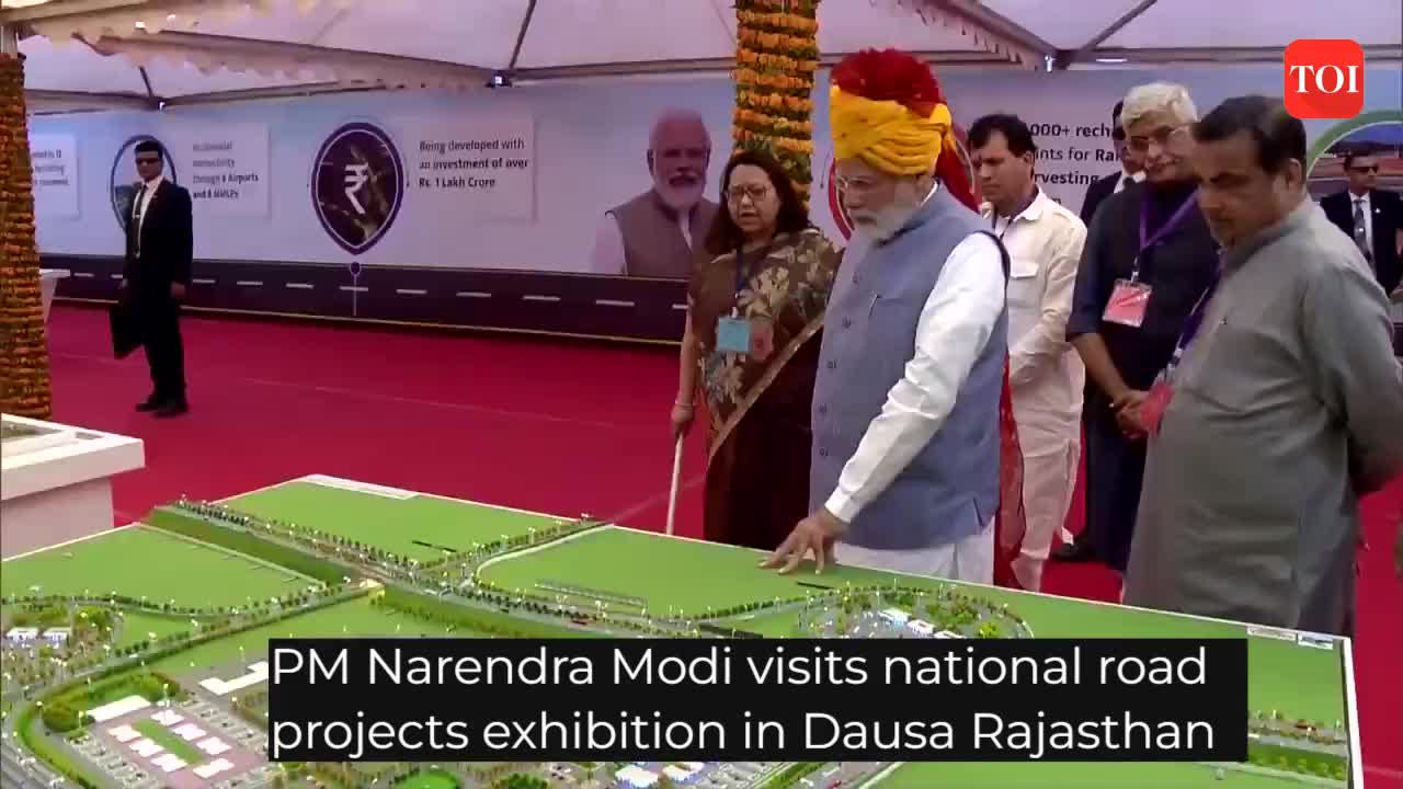 PM Narendra Modi in Rajasthan