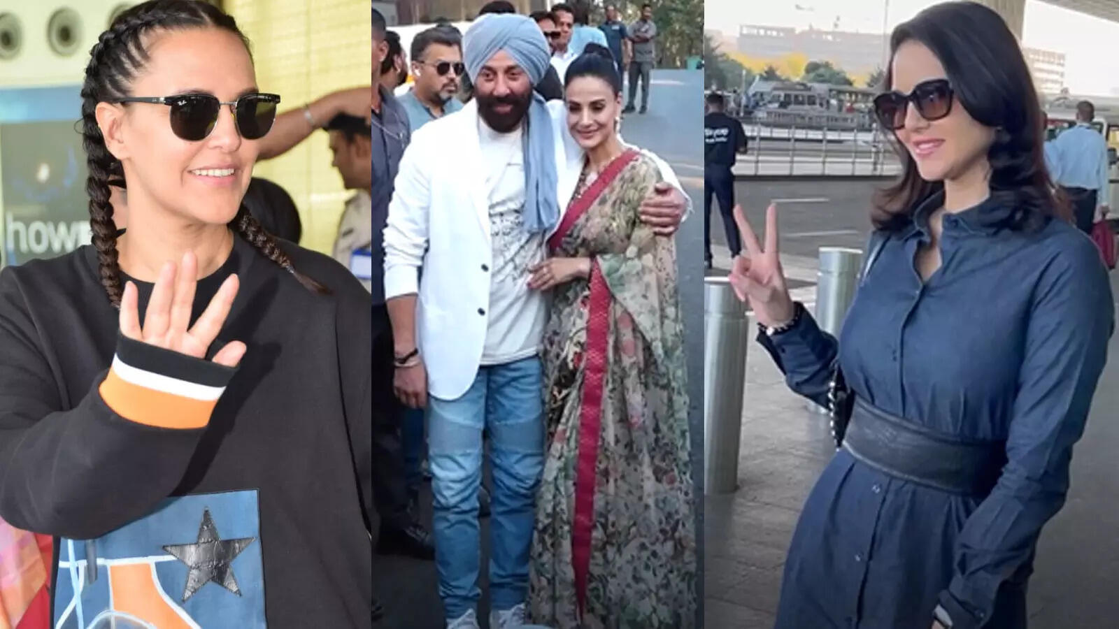 #CelebrityEvenings: From Sunny Leone-Neha Dhupia to Urvashi Rautela-Nushrratt Bharuccha to Sunny ...