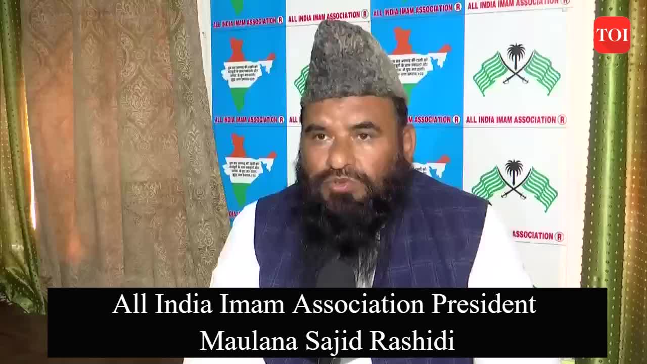 Maulana Sajid Rashidi on religious people walking out of 34th General ...