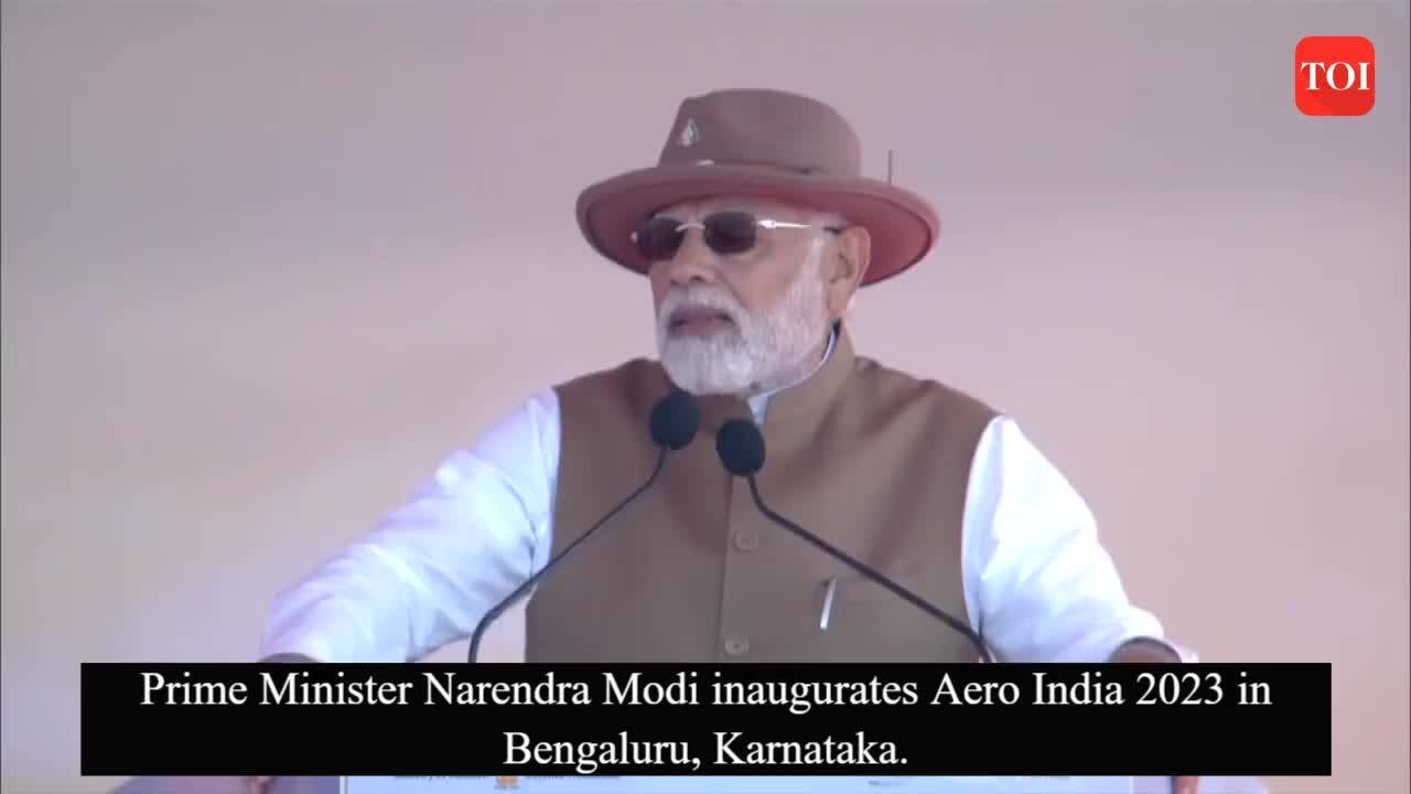 modi: 'Bengaluru's sky is witnessing new heights of this country ...