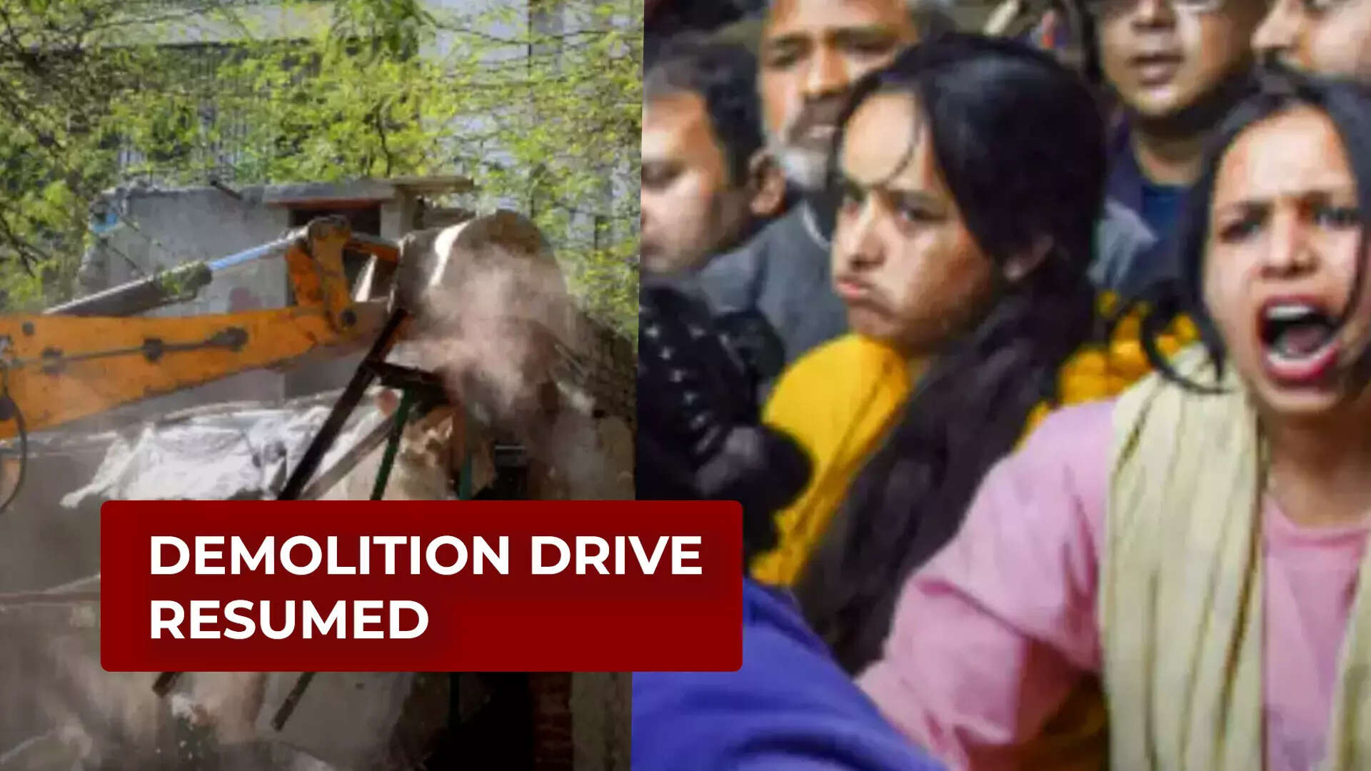 DDA resumes demolition drive in Delhi’s Mehrauli on Monday amid massive ...