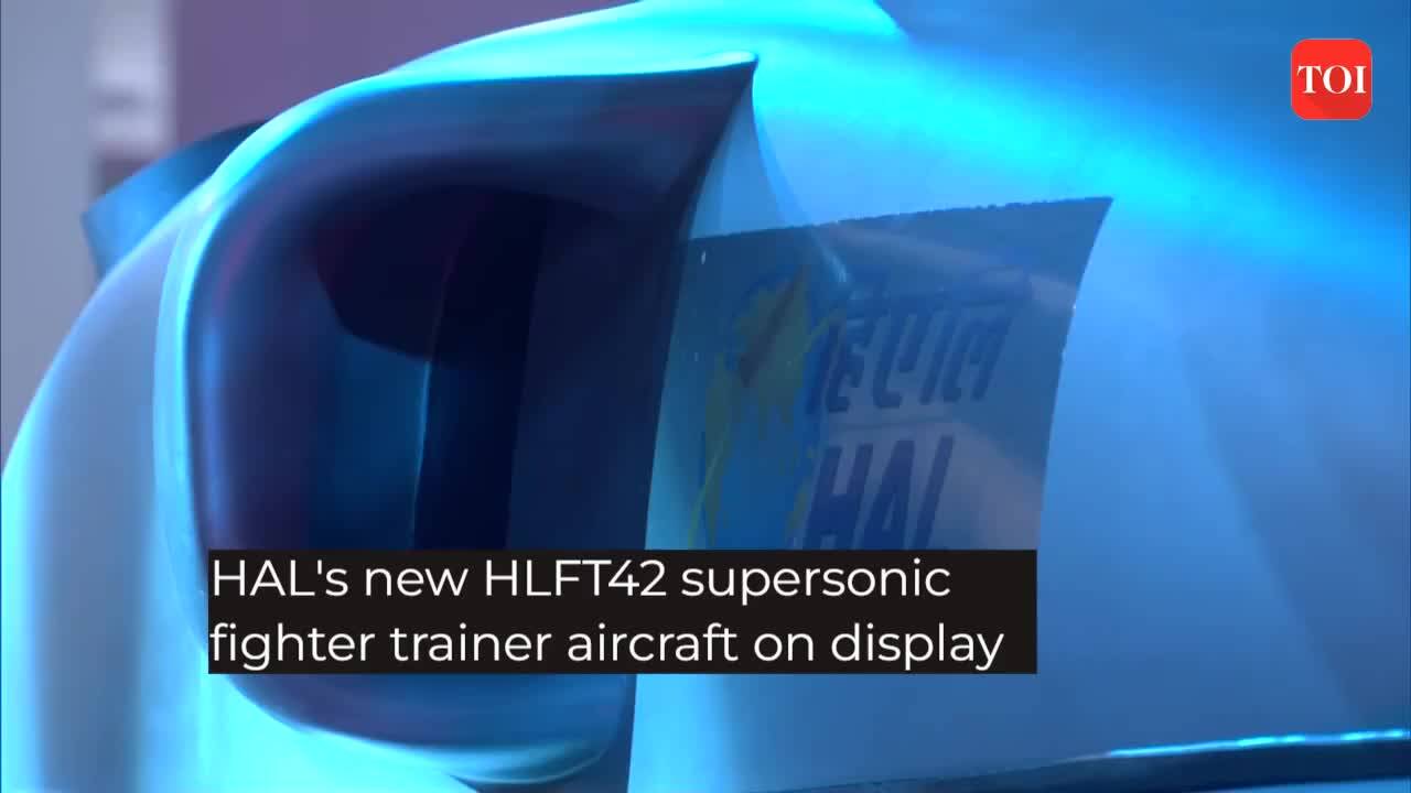 fighter trainer: HAL's new HLFT-42 supersonic fighter trainer aircraft ...