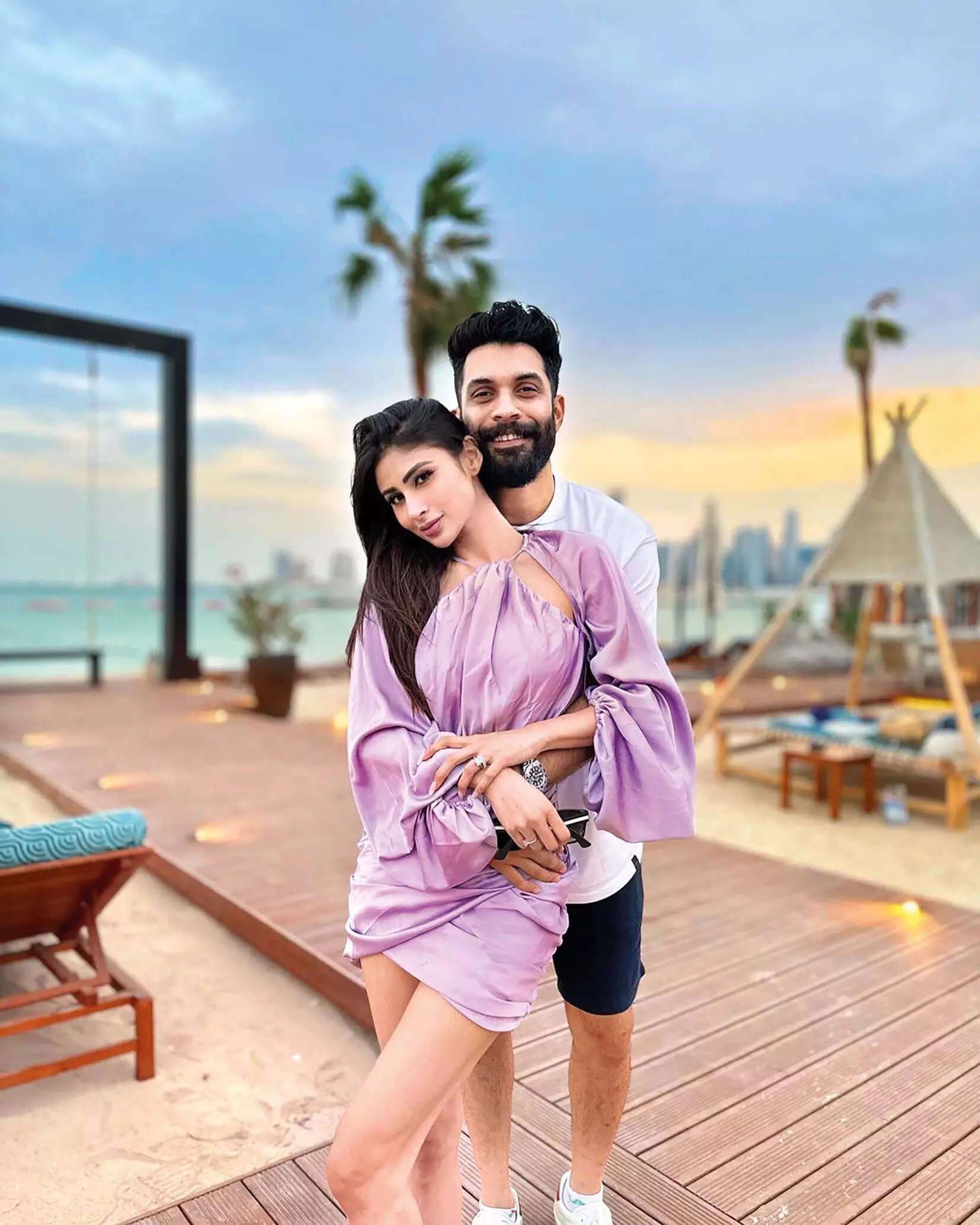 Valentine’s Day Exclusive! Mouni Roy and Suraj Nambir talk about their ...