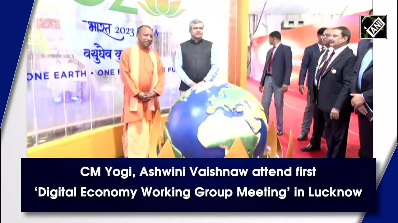 digital economy: CM Yogi, Ashwini Vaishnaw attend first ‘Digital ...