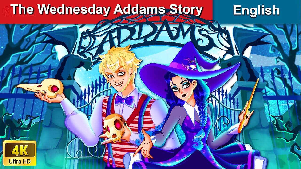 Watch Latest Kids English Nursery Story 'The Wednesday Addams' For Kids ...
