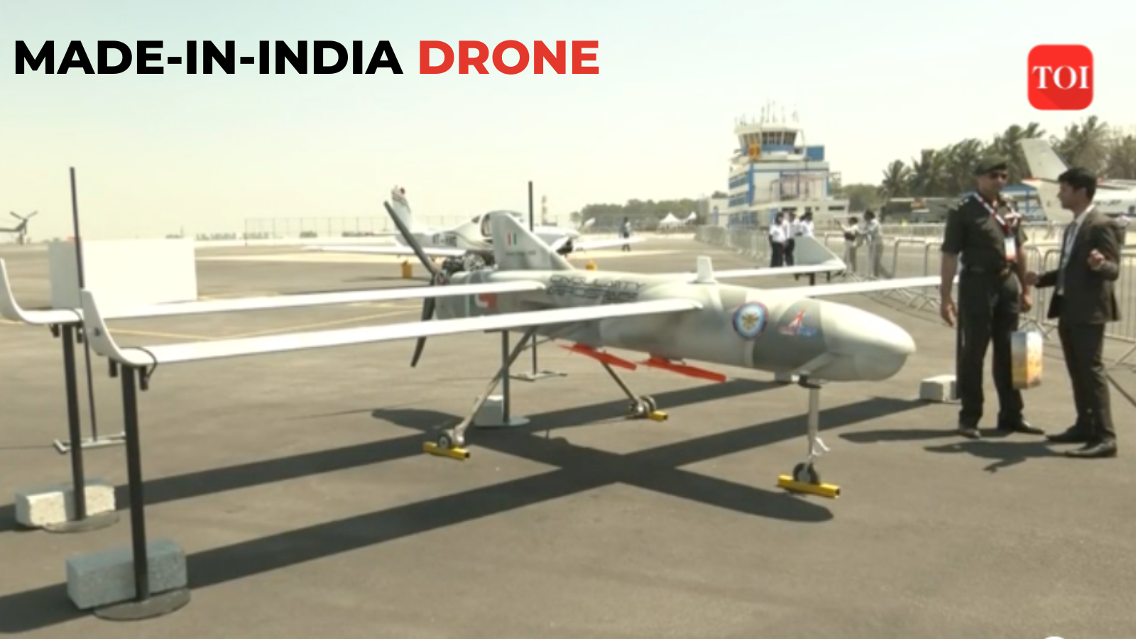 Aero India 2023: Made-in-India tactical drone can carry twice its payload, says Samuel Gerald ...