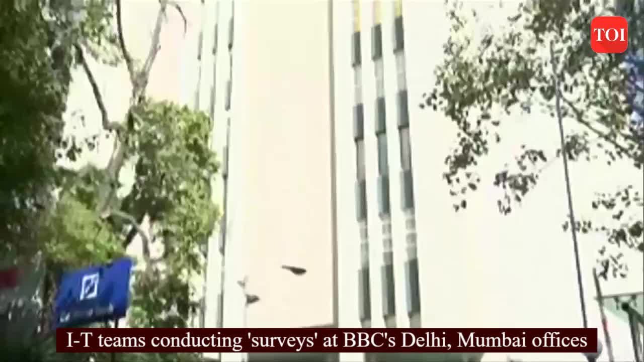 bbc: Income Tax dept surveys BBC offices in Mumbai and Delhi