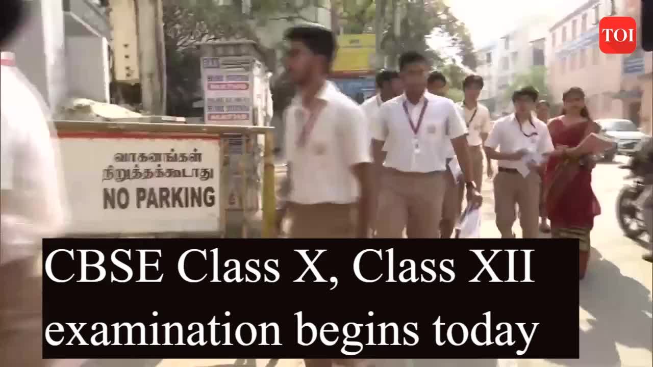 CBSE Class X, Class XII examination begins today